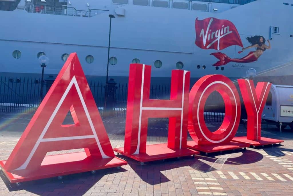 Virgin Voyage's Newest Ship Spotted in the Wild - Digital Roamad Life